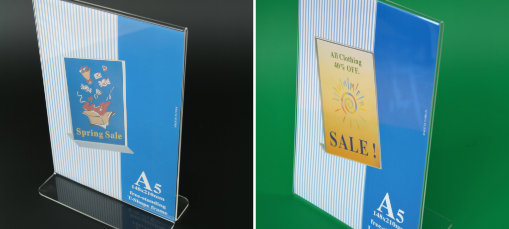 Poster & Menu Display Solutions - Cebelio